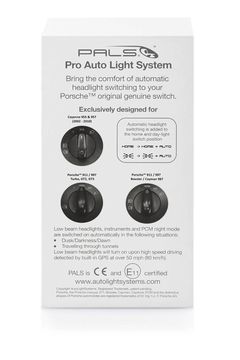 Automatic Lights Switch Sytem for Porsche Cars - PALS